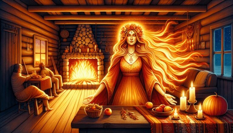 Chantico: DIOSA y GUARDIANA del FUEGO HOGAREÑO